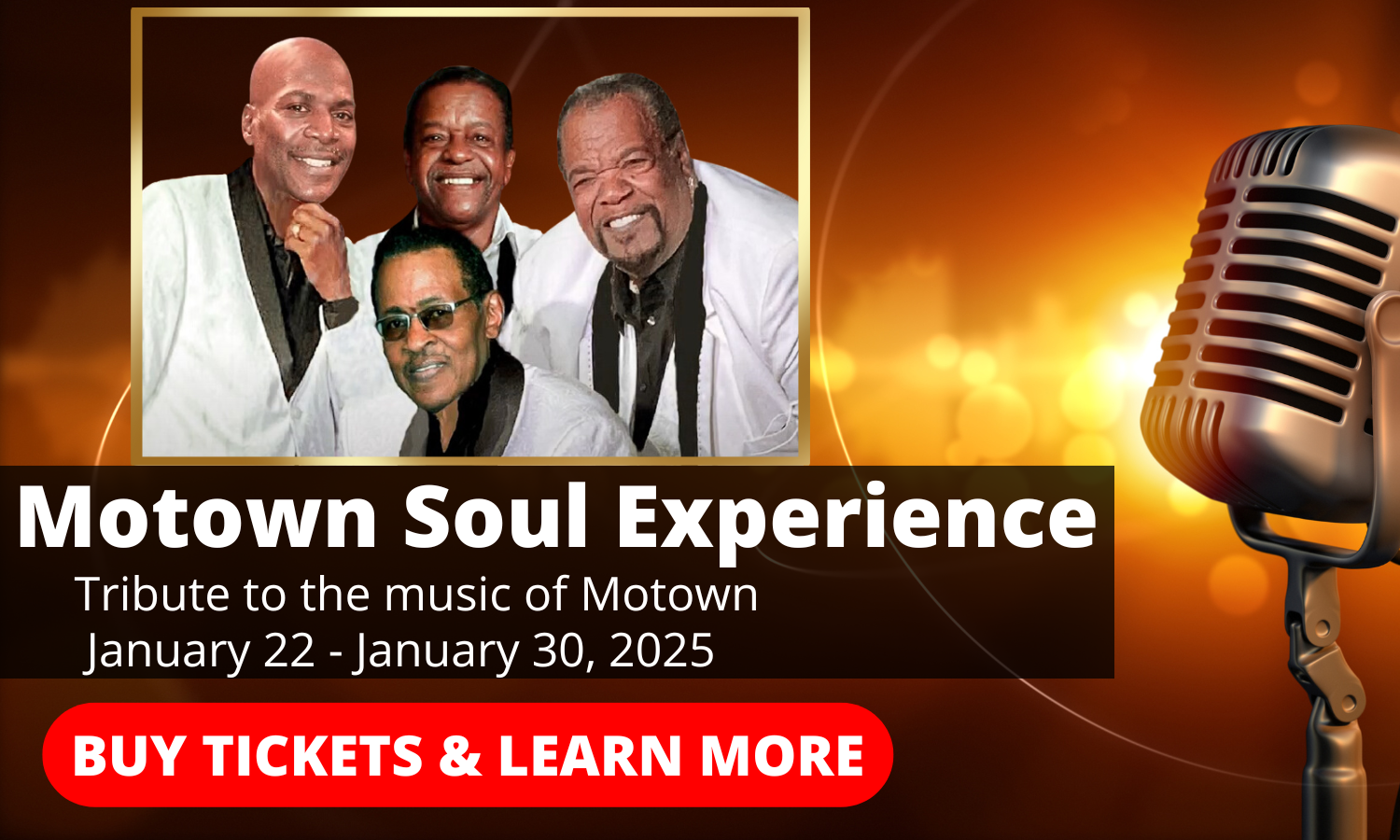 The Motown Soul Experience - Sun Events